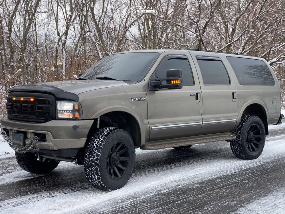 2003 Ford Excursion Wheel Offset Slightly Aggressive Suspension Lift 3 ...