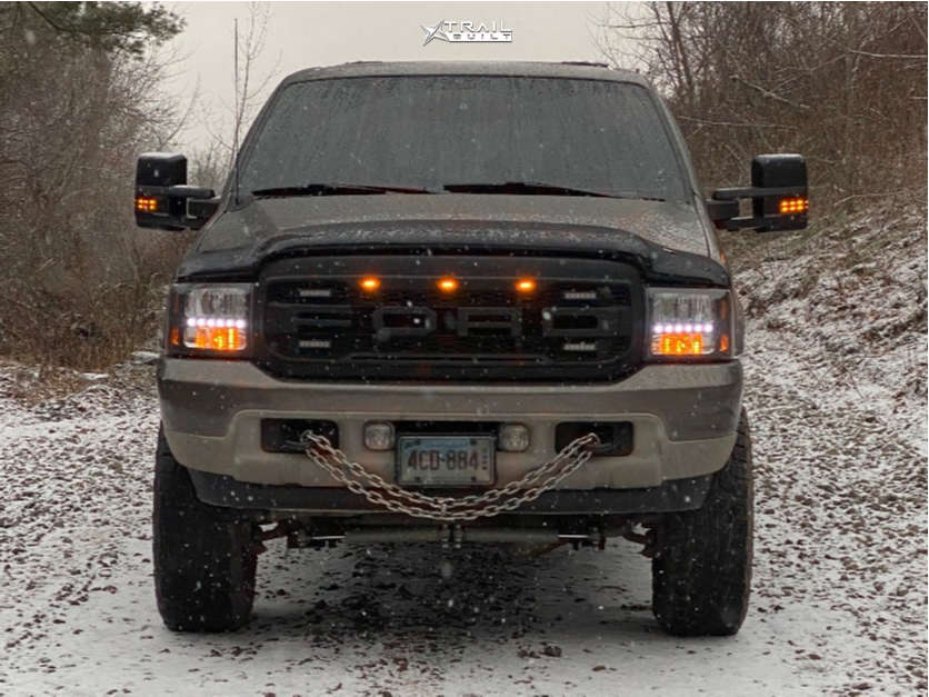 2003 Ford Excursion Wheel Offset Slightly Aggressive Suspension Lift 3 ...