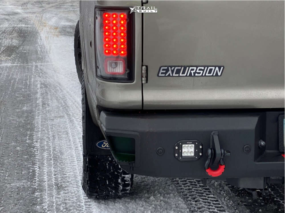 2003 Ford Excursion Wheel Offset Slightly Aggressive Suspension Lift 3 ...