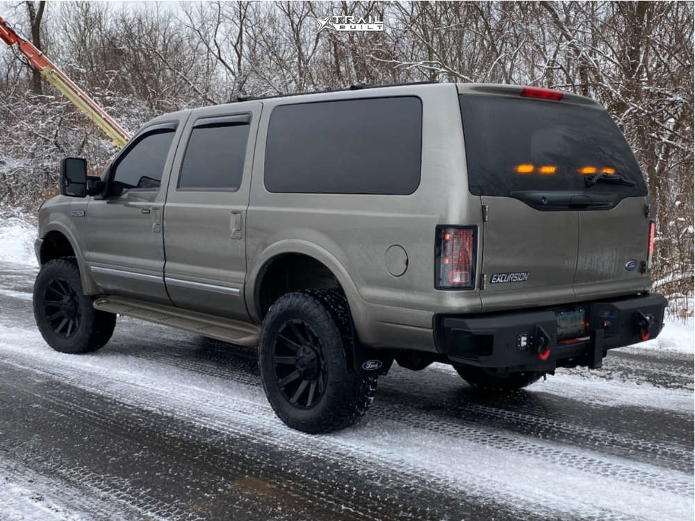 2003 Ford Excursion Wheel Offset Slightly Aggressive Suspension Lift 3 ...