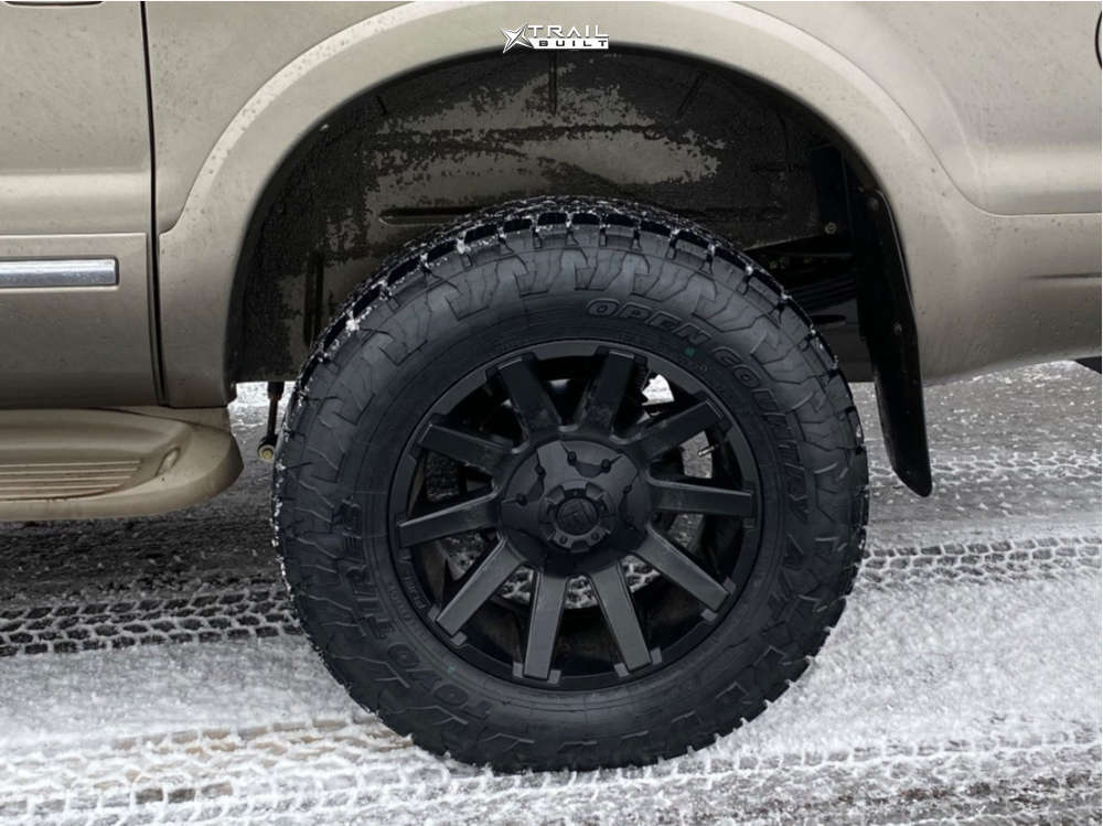 2003 Ford Excursion Wheel Offset Slightly Aggressive Suspension Lift 3 ...