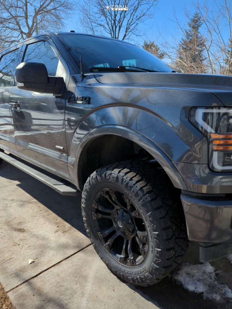 2017 Ford F-150 Wheel Offset Aggressive > 1" Outside Fender Leveling ...