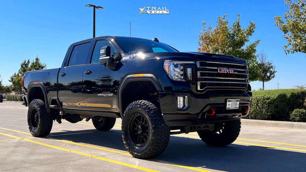 2021 GMC Sierra 2500 HD Wheel Offset Aggressive > 1" Outside Fender ...