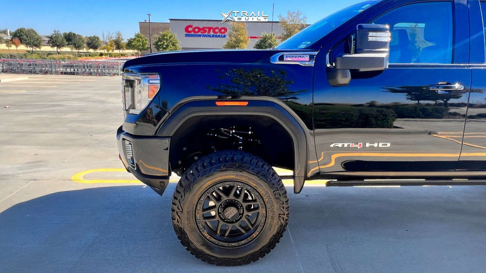 2021 GMC Sierra 2500 HD Wheel Offset Aggressive > 1" Outside Fender ...