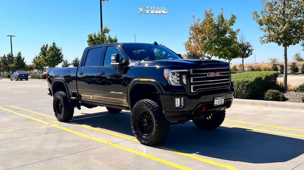 2021 GMC Sierra 2500 HD Wheel Offset Aggressive > 1" Outside Fender ...