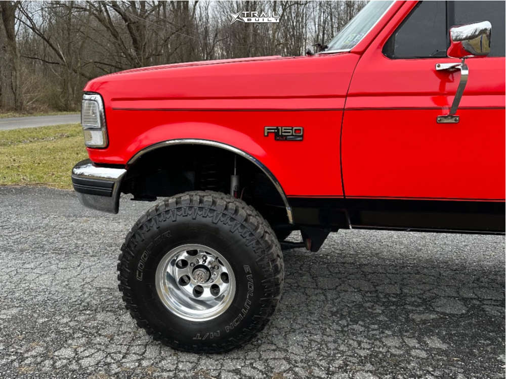 1992 Ford F-150 Wheel Offset Aggressive > 1" Outside Fender Suspension ...
