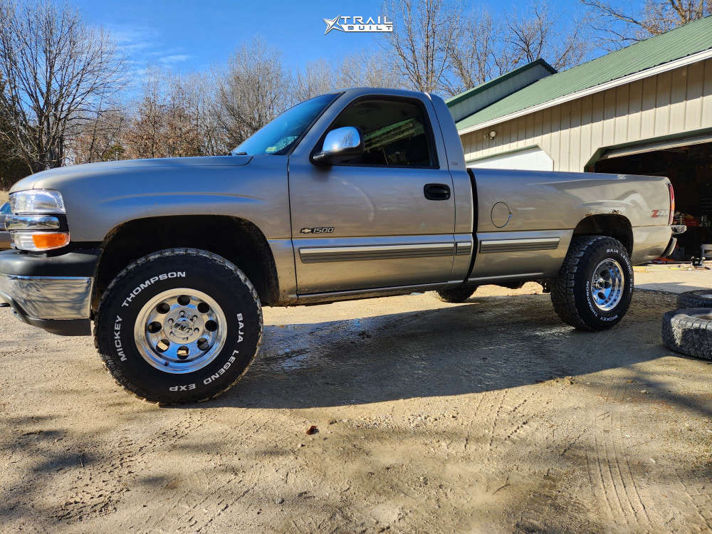 2002 Chevrolet Silverado 1500 Wheel Offset Aggressive > 1" Outside ...