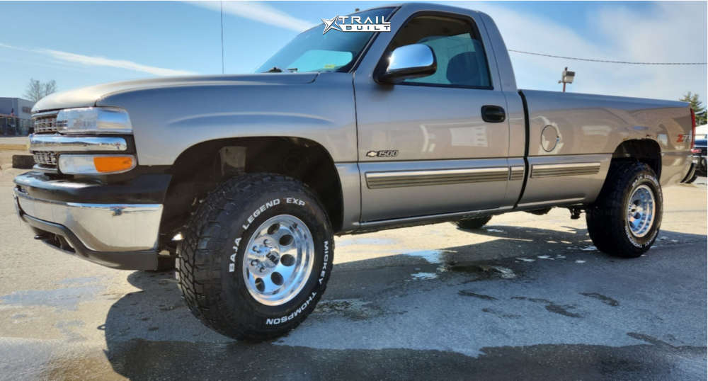 2002 Chevrolet Silverado 1500 Wheel Offset Aggressive > 1" Outside ...