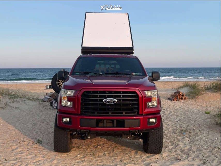 2016 Ford F-150 Wheel Offset HellaFlush Suspension Lift 4" | 2544263 ...