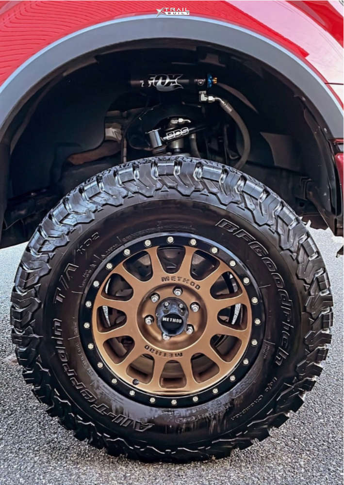 2016 Ford F-150 Wheel Offset HellaFlush Suspension Lift 4" | 2544263 ...