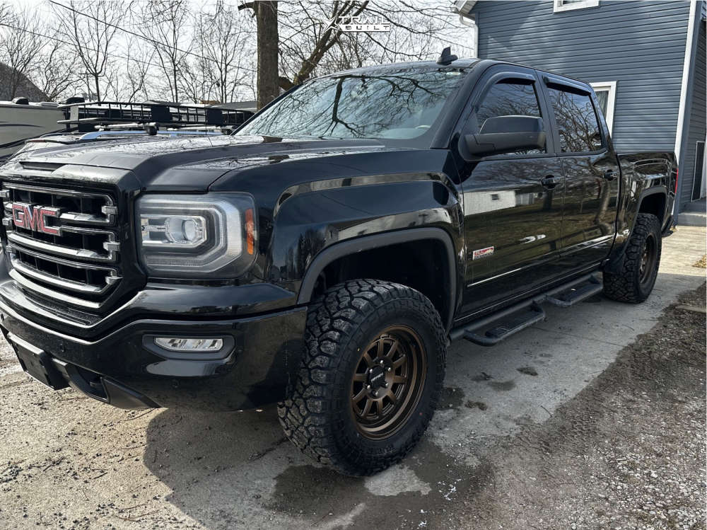 2016 GMC Sierra 1500 Wheel Offset Aggressive > 1" Outside Fender ...