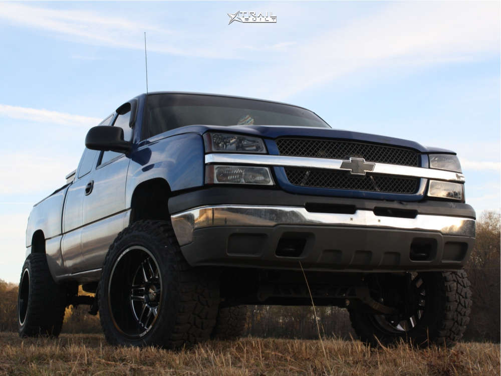 2004 Chevrolet Silverado 1500 Wheel Offset Super Aggressive 3"-5 ...