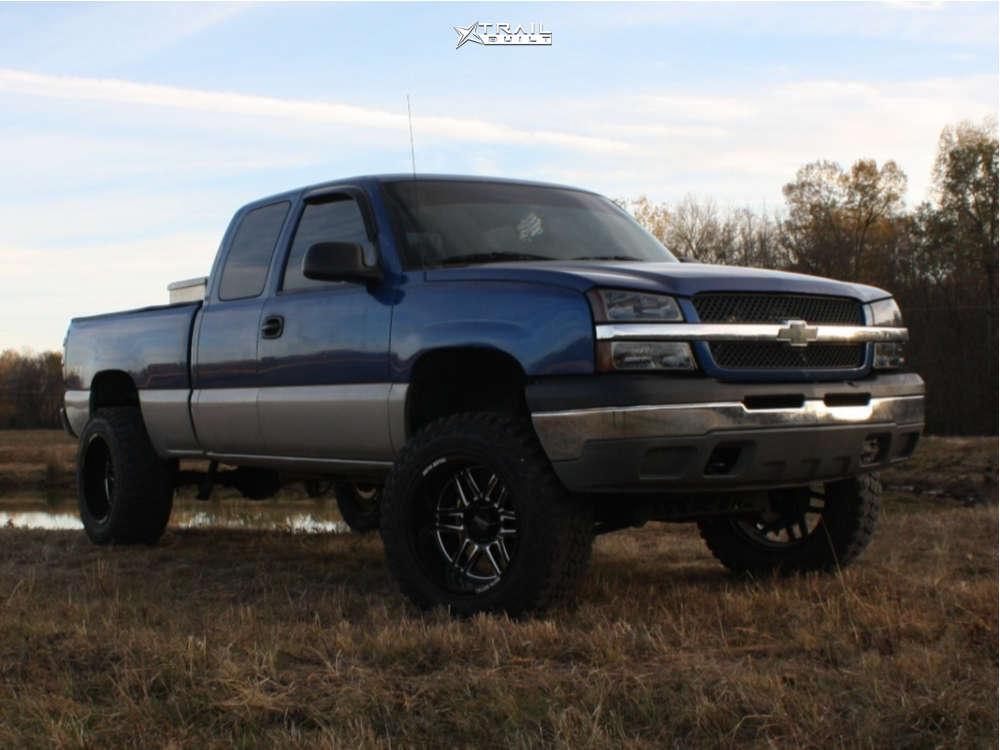 2004 Chevrolet Silverado 1500 Wheel Offset Super Aggressive 3"-5 ...