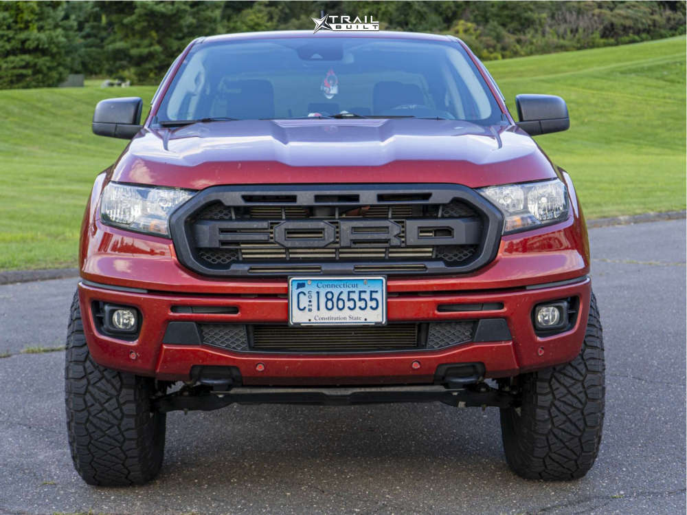 2019 Ford Ranger Wheel Offset Aggressive > 1" Outside Fender Leveling ...