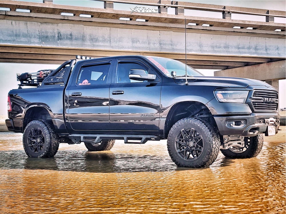 2020 Ram 1500 Wheel Offset Aggressive > 1" Outside Fender Suspension ...