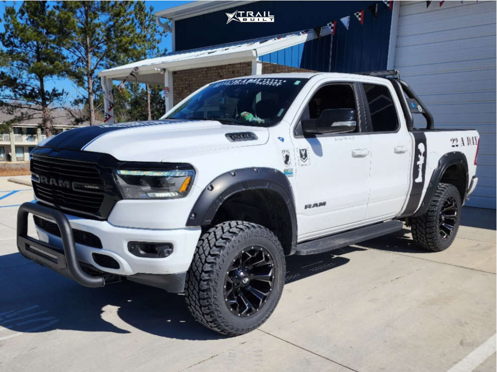 2021 Ram 1500 Wheel Offset Aggressive > 1" Outside Fender Suspension ...
