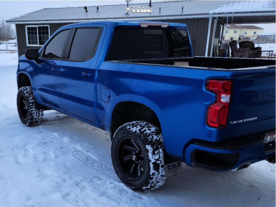 2022 Chevrolet Silverado 1500 Wheel Offset Aggressive > 1" Outside ...