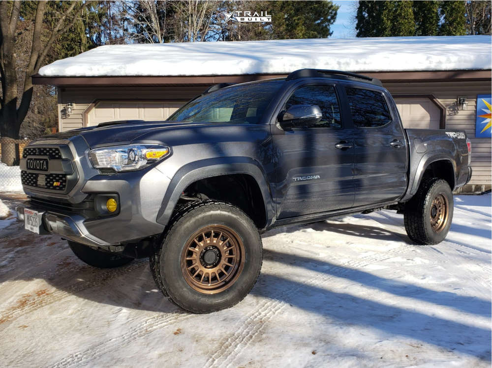 2023 Toyota Tacoma Wheel Offset Slightly Aggressive Leveling Kit ...