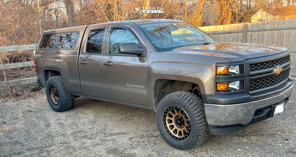 2014 Chevrolet Silverado 1500 Wheel Offset Aggressive > 1" Outside ...