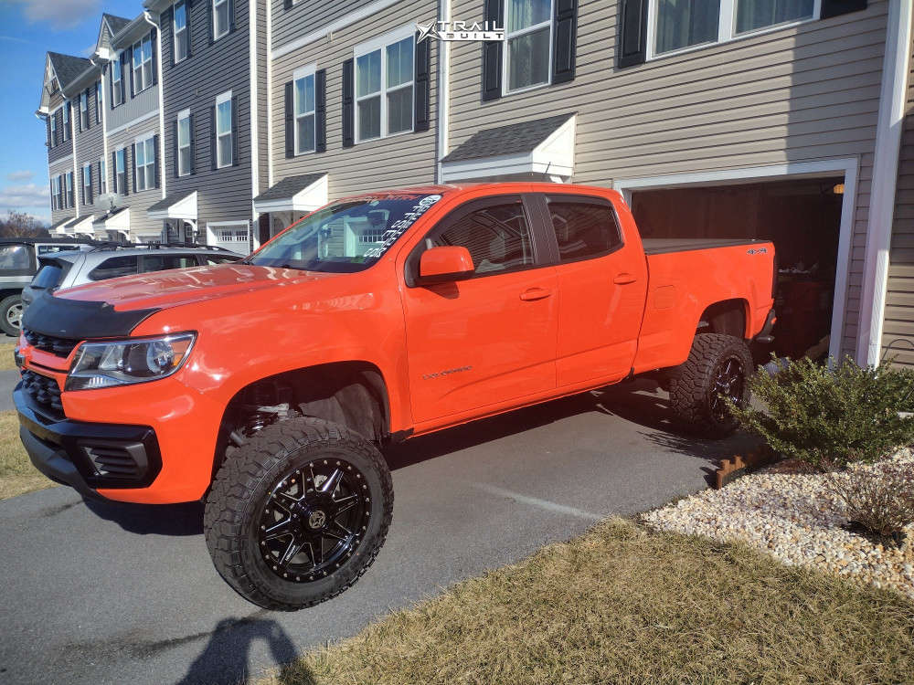 2021 Chevrolet Colorado Wheel Offset Super Aggressive 3"-5" Suspension ...