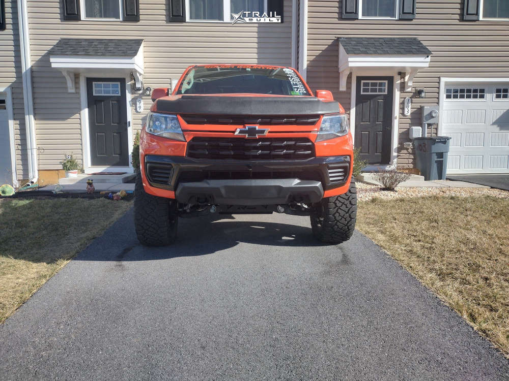 2021 Chevrolet Colorado Wheel Offset Super Aggressive 3"-5" Suspension ...