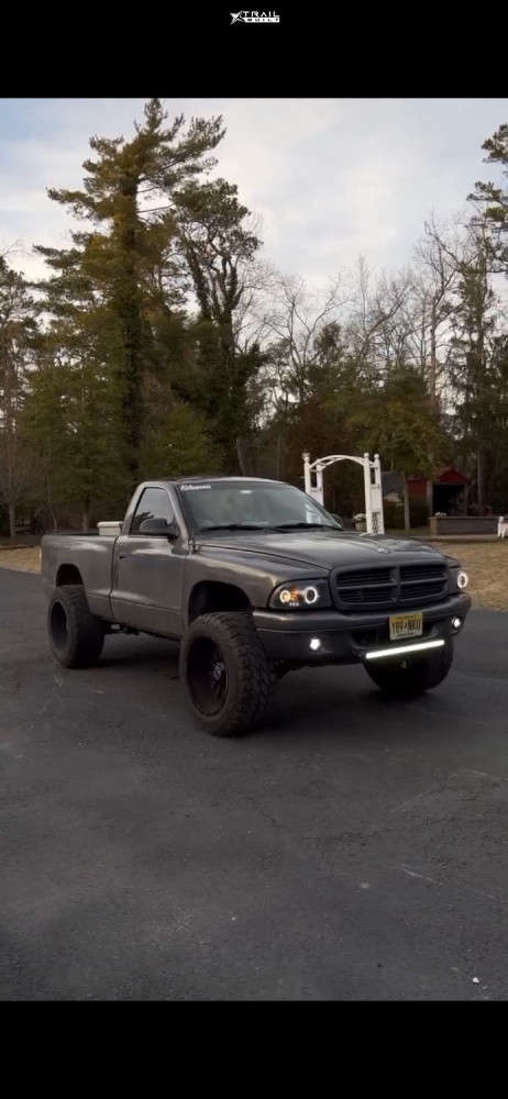 2002 Dodge Dakota Wheel Offset Hella Stance >5" Suspension Lift 6 ...