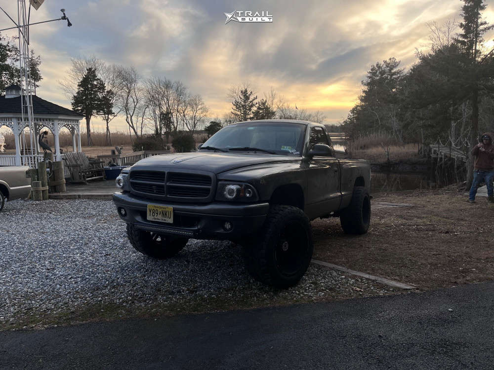 2002 Dodge Dakota Wheel Offset Hella Stance >5" Suspension Lift 6 ...