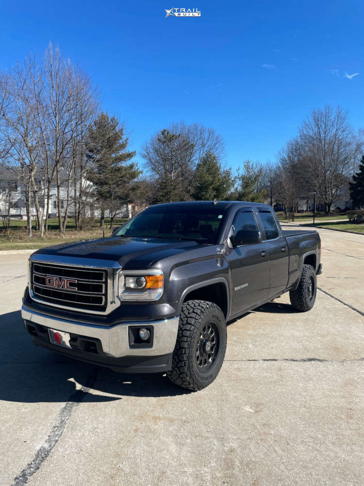2014 GMC Sierra 1500 Wheel Offset Aggressive > 1" Outside Fender ...