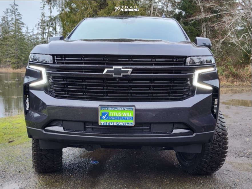 2023 Chevrolet Tahoe Wheel Offset Super Aggressive 3"-5" Suspension ...