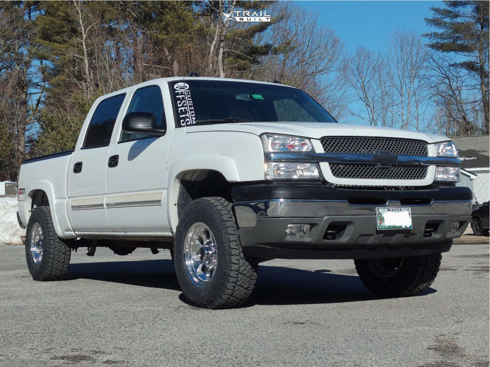 2005 Chevrolet Silverado 1500 Wheel Offset Slightly Aggressive ...