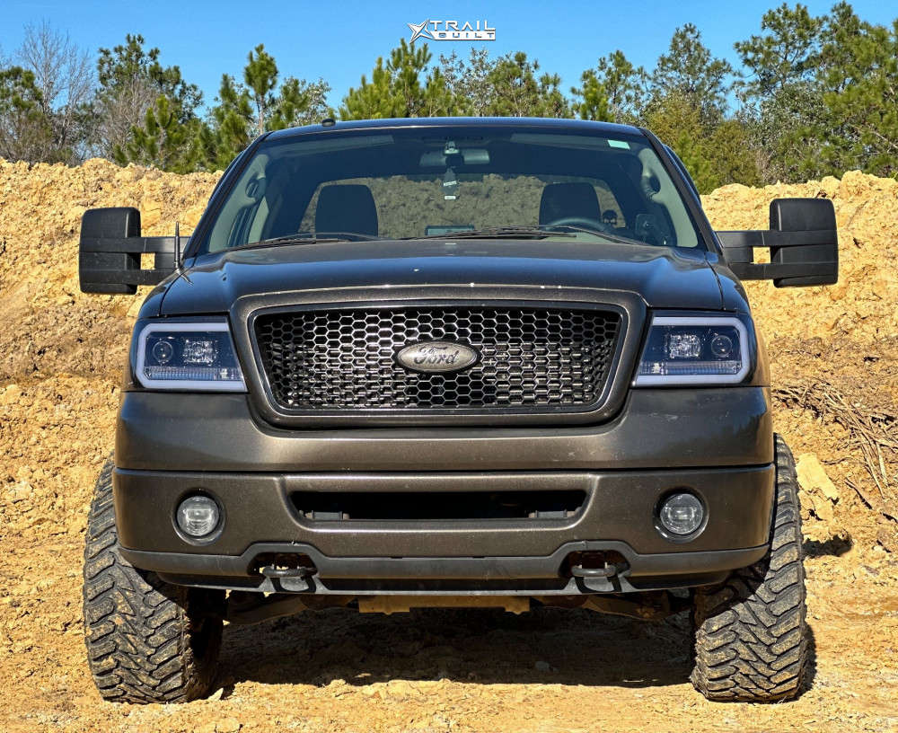 2008 Ford F-150 Wheel Offset Slightly Aggressive Suspension Lift 2.5 ...