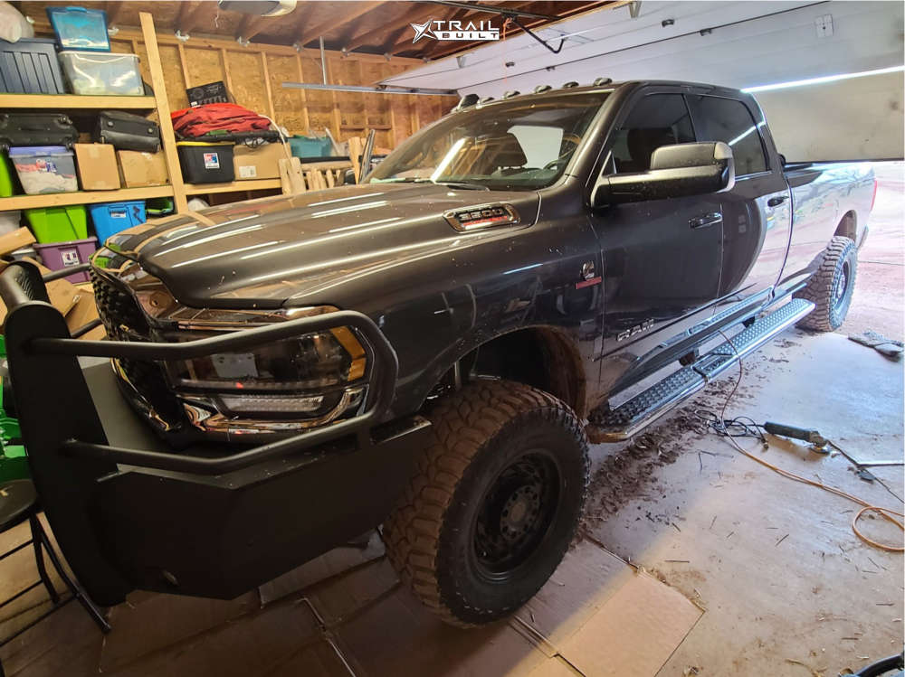 2022 Ram 3500 Wheel Offset Aggressive > 1" Outside Fender Leveling Kit ...