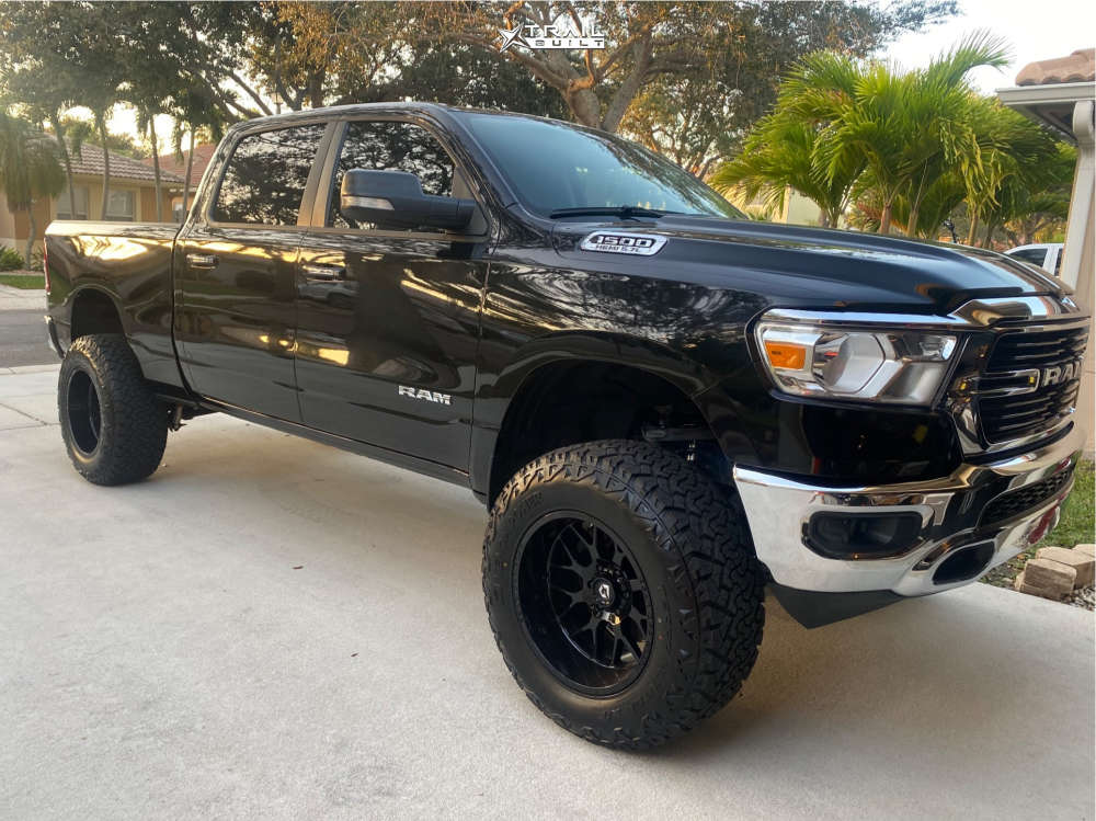 2019 Ram 1500 Wheel Offset Super Aggressive 3"-5" Suspension Lift 6 ...