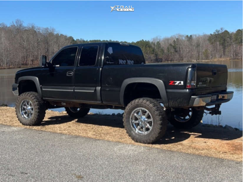 2005 Chevrolet Silverado 1500 Wheel Offset Aggressive > 1" Outside ...