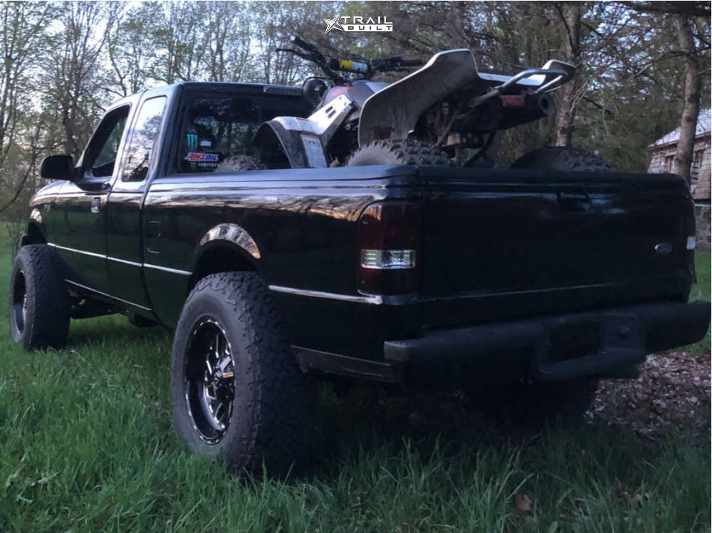 2002 Ford Ranger Wheel Offset Aggressive > 1" Outside Fender Suspension ...