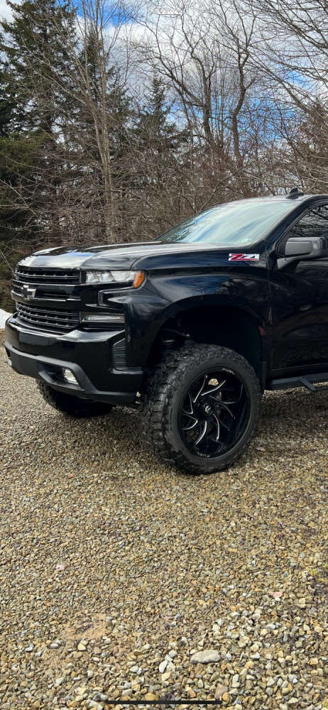 2020 Chevrolet Silverado 1500 Wheel Offset Super Aggressive 3"-5 ...