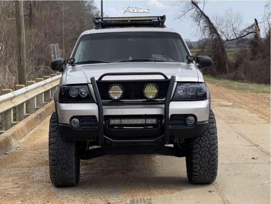 2002 Ford Explorer Wheel Offset Slightly Aggressive Leveling Kit & Body ...