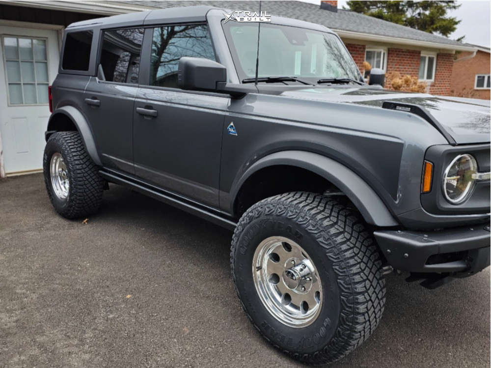 2022 Ford Bronco Wheel Offset Aggressive > 1" Outside Fender Suspension ...