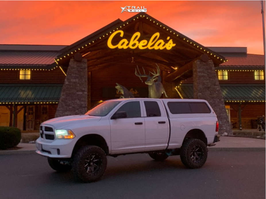 2014 Ram 1500 Wheel Offset Aggressive > 1" Outside Fender Suspension ...