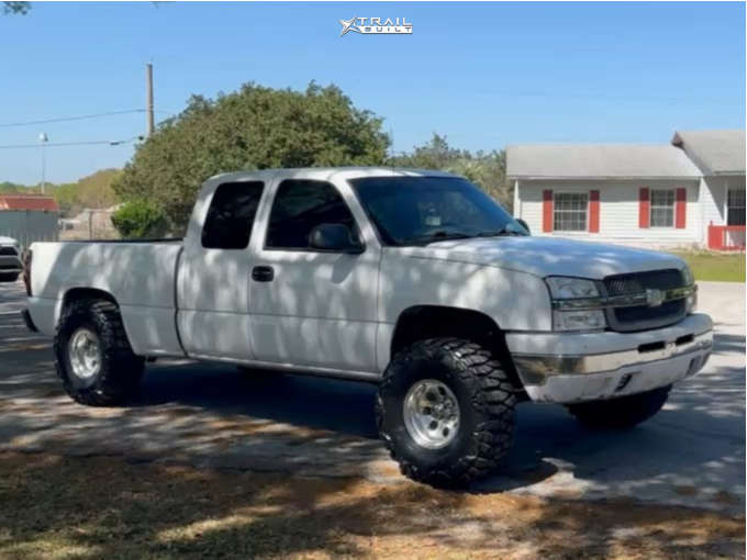 2005 Chevrolet Silverado 1500 Wheel Offset Hella Stance >5" Suspension ...