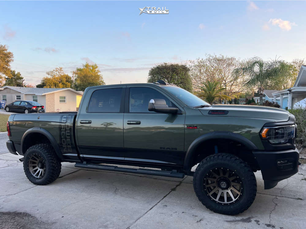 2022 Ram 2500 Wheel Offset Aggressive > 1" Outside Fender Stock ...