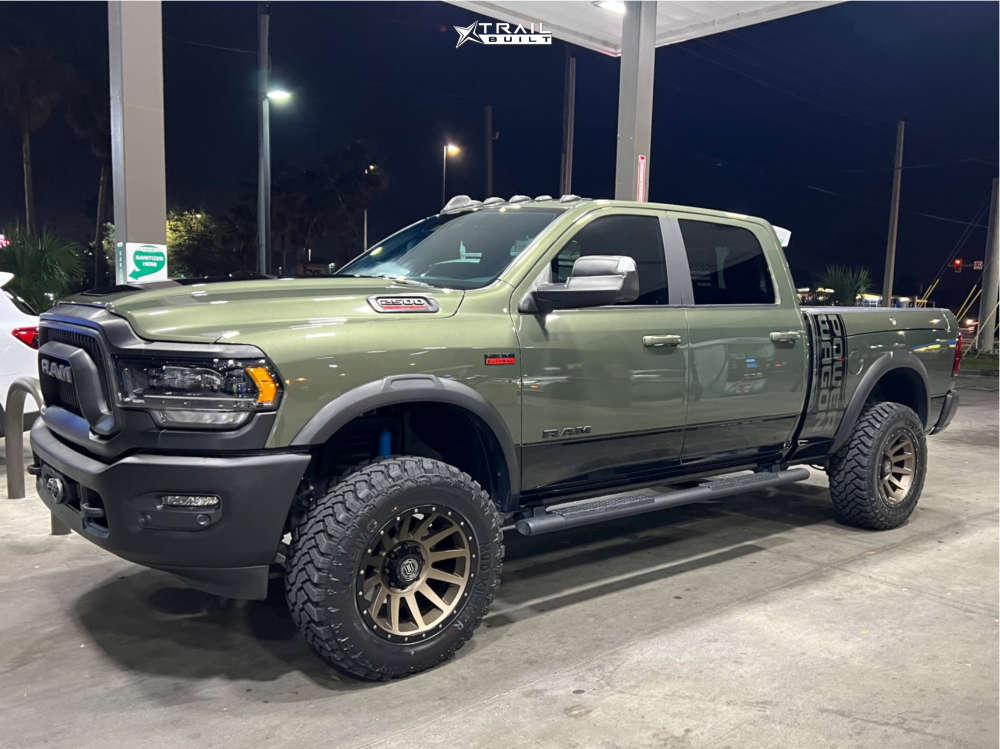 2022 Ram 2500 Wheel Offset Aggressive > 1" Outside Fender Stock ...