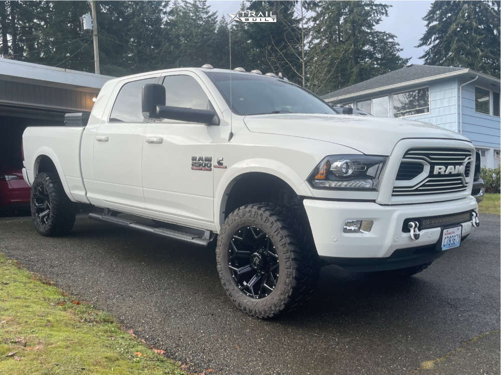 2018 Ram 2500 Wheel Offset Aggressive > 1" Outside Fender Leveling Kit ...