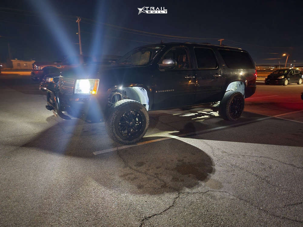 2008 Chevrolet Suburban 1500 Wheel Offset Aggressive > 1" Outside ...