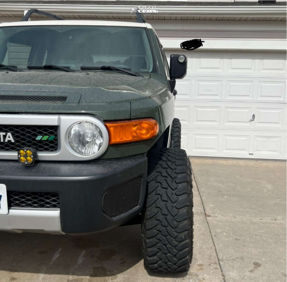 2012 Toyota FJ Cruiser Wheel Offset Super Aggressive 3"-5" Suspension ...