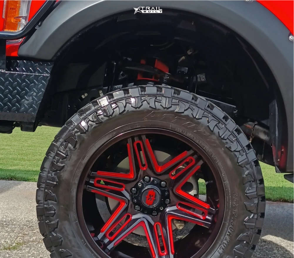 2018 Ford F-150 Wheel Offset Aggressive > 1" Outside Fender Suspension ...