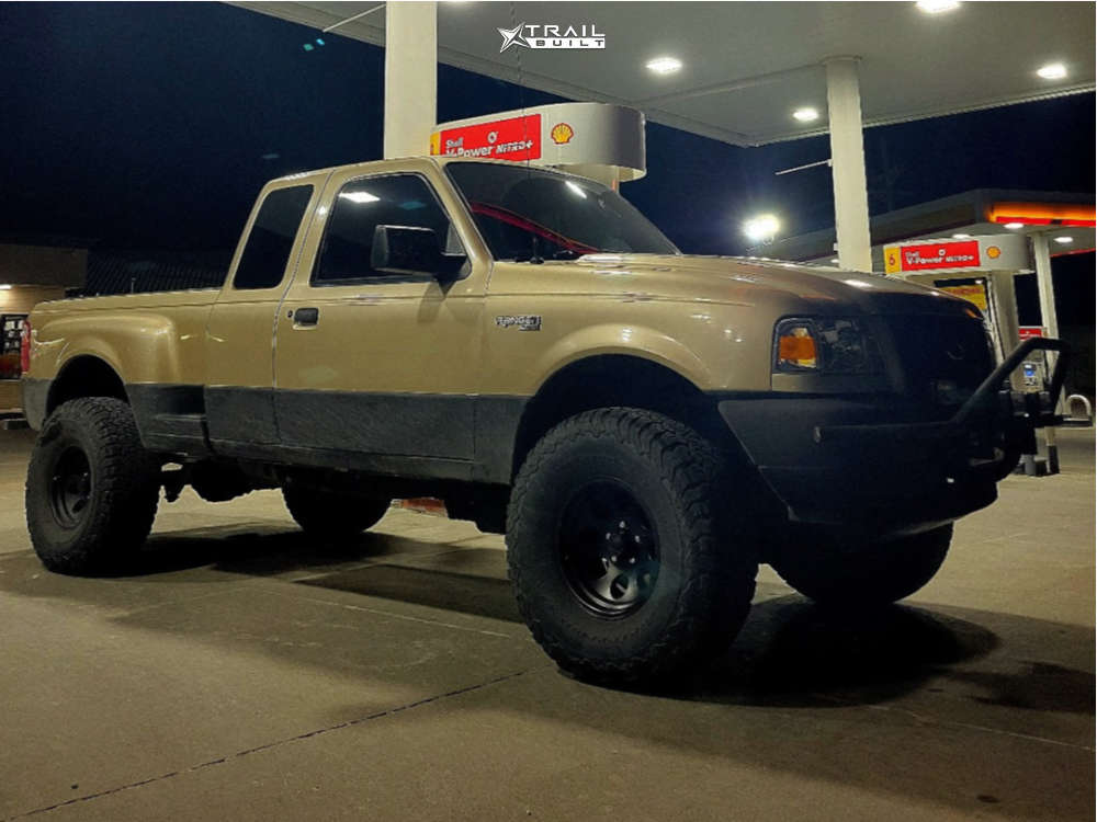 2002 Ford Ranger Wheel Offset Aggressive > 1" Outside Fender Leveling ...
