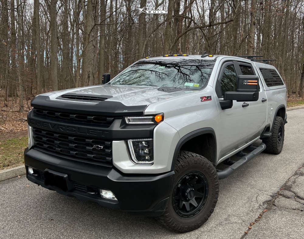 2020 Chevrolet Silverado 2500 HD Wheel Offset Aggressive > 1" Outside ...