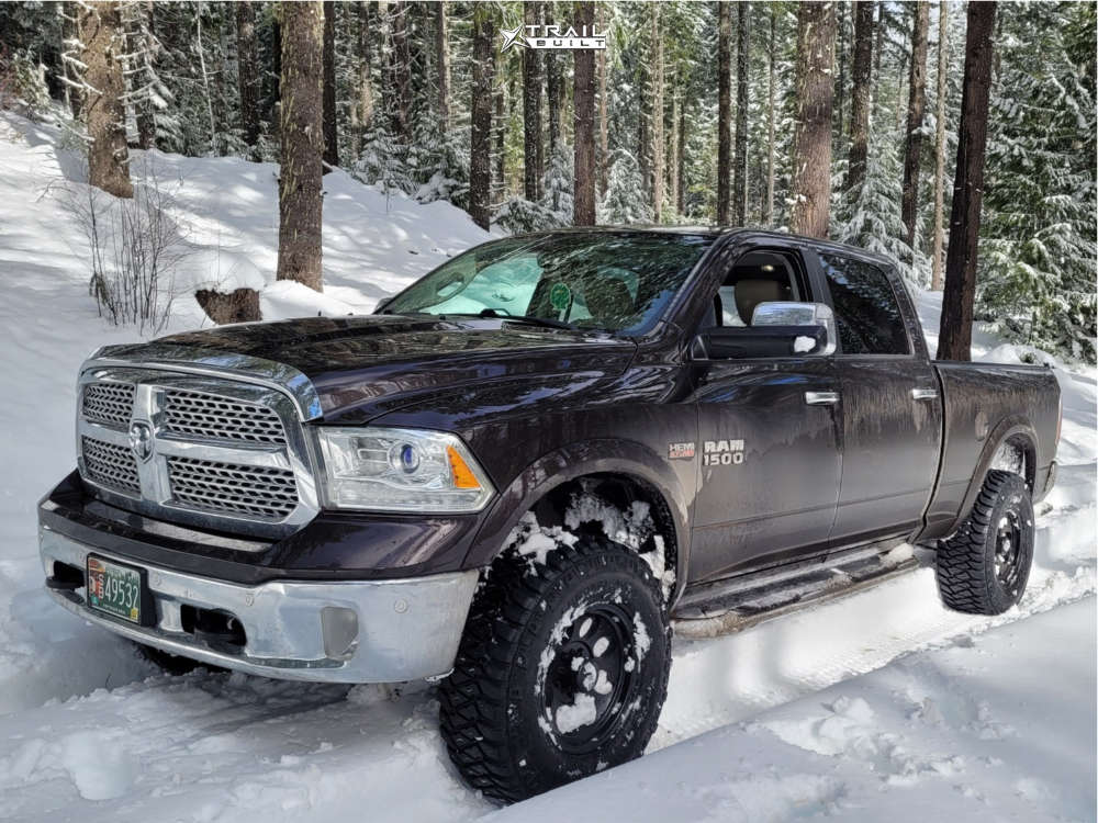 2017 Ram 1500 Wheel Offset Slightly Aggressive Suspension Lift 4 ...