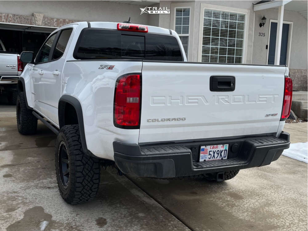 2022 Chevrolet Colorado Wheel Offset Aggressive > 1" Outside Fender ...